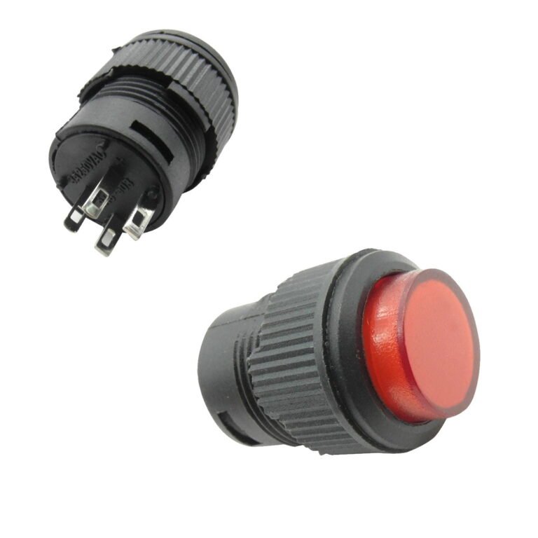 16mm Push Button On/Off - RoboNation
